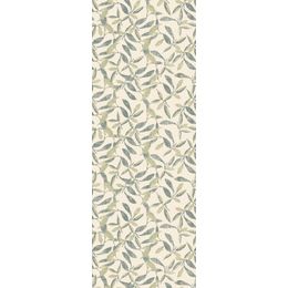 Vinyltapete queence "Selbstklebende Tapete 90x250cm mit herbstlichem Motiv", beige (natur, gr&uuml;n), B:0,9m L:2,5m, Vinyl, Tapeten