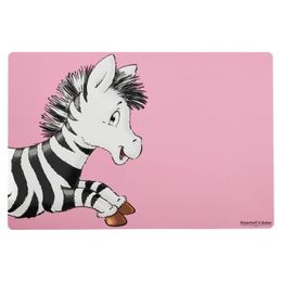 Ritzenhoff & Breker Platzset RITZENHOFF & BREKER "Platzset Happy Zoo 45 x 30 cm", pink (zebra), Platzsets