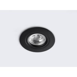 Heitronic LED Einbaustrahler "DL6809", schwarz, 1, &Oslash; 7,9cm H: 3,4cm, 1 Stk., Leuchten, Einbaulampe, Einbauleuchte, LED-Downlight, schwenk- und dimmbar, LED Einbaustrahler LED Deckeneinbaustrahler