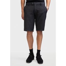 REDEFINED REBEL EST. 2013 Shorts REDEFINED REBEL "Redefined Rebel Shorts RRErcan Shorts", Herren, Gr. L, Normalgr&ouml;&szlig;en, schwarz (schwarz herringbone), Canvas, 98% Baumwolle/2% Elasthan, , Hosen Shorts