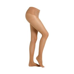 Feinstrumpfhose Camano "Strumpfhose 1er Pack", Damen, Gr. 38/40, beige (make up), 83% Polyamid, 17% Elasthan, , Strumpfhosen Feinstrumpfhose