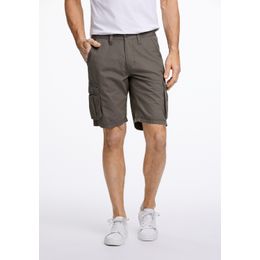 JACK'S INN 54 Cargoshorts JACK&rsquo;S "Cargo-Shorts Comfort Fit", Herren, Gr. L, gr&uuml;n (dk army), Obermaterial: 100% Baumwolle, unifarben, bequem, Hosen