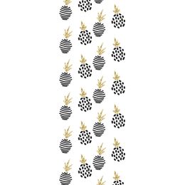Vinyltapete queence "Levi", gold, B:0,9m L:2,5m, Vinyl, Tapeten, 90x250cm, selbstklebend, kinderleichte Anbringung,, Sticker