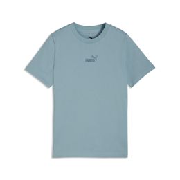 T-Shirt Puma "Essentials No. 1 Logo T-Shirt Jungen", Jungen, Gr. 116, seafoam blau, Obermaterial: 100% Baumwolle. Rippe: 80% Baumwolle, 20% Polyester, bedruckt, regular fit, Rundhals, Shirts T-Shirt