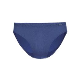 Slip Ammann "Mini Slip Day Modern / Minimal Artwork", Herren, Gr. 5, blau (peacoat), Obermaterial: 47% Baumwolle CO. 47% Modal CMD. 6% Elasthan EL., Unterhosen Slip