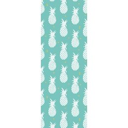 Vinyltapete queence "Sofi", gr&uuml;n (mint), B:0,9m L:2,5m, Vinyl, Tapeten, 90x250cm, selbstklebend, kinderleichte Anbringung,, Sticker