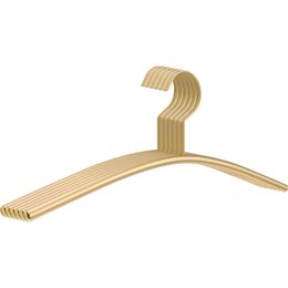 Kleiderb&uuml;gel Pieperconcept "Piatto", gold (goldfarben), B:45cm H:17cm T:1,3cm, Metall, Kleiderb&uuml;gel, Kleiderb&uuml;gel