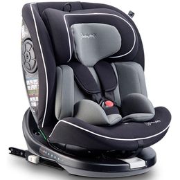 Autokindersitz BABYGO "Nova2 360 I Size", Baby, schwarz, Polyester, Kindersitze, f&uuml;r K&ouml;rpergr&ouml;&szlig;e von 40-150 cm
