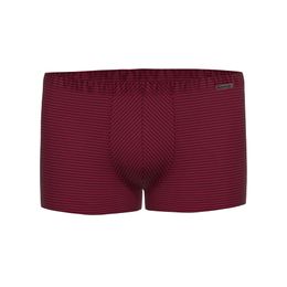 Retro Pants Ammann "Retro Short Day Modern / Cotton & More", Herren, Gr. 6, rot (bordeaux), Obermaterial: 57% Modal CMD. 35% Baumwolle CO. 8% Elasthan EL., Unterhosen