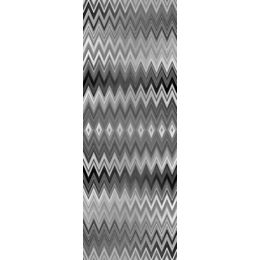 Vinyltapete queence "Ahmed", grau (anthrazit), B:0,9m L:2,5m, Vinyl, Tapeten, 90x250cm, selbstklebend, kinderleichte Anbringung,, Sticker