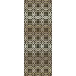 Vinyltapete queence "Carla", gold, B:0,9m L:2,5m, Vinyl, Tapeten, 90x250cm, selbstklebend, kinderleichte Anbringung,, Sticker