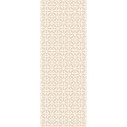 Vinyltapete queence "Abstrakt - Mosaik", beige, B:0,9m L:2,5m, Vinyl, Tapeten, 90x250cm, selbstklebend, kinderleichte Anbringung,, Sticker