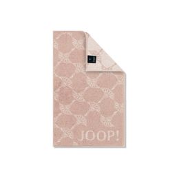 JOOP! G&auml;stehandtuch JOOP "G&auml;stetuch Classic Cornflower 1er Pack" Gr. S, rosa (rosa (nude)), B:30cm, Obermaterial: 100% Baumwolle CO., Handt&uuml;cher