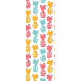 Vinyltapete queence "Ava", gelb, B:0,9m L:2,5m, Vinyl, Tapeten, 90x250cm, selbstklebend, kinderleichte Anbringung,, Sticker