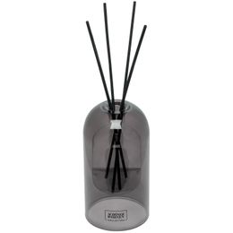Sch&ouml;ner Wohnen Kollektion Raumduft "&raquo;Cedar&laquo;", grau (dunkelgrau), B:7,5cm H:14cm L:7,5cm, Baumwolle, Glas, SCH&Ouml;NER WOHNEN-KOLLEKTION, Geruchsverbesserer, Diffuser, anregender Duft, 130 ml, nachf&uuml;llbar, mit 6 Duftst&auml;bchen