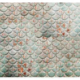 Vliestapete Komar "Digitaldruck Vlies - Antique - Gr&ouml;&szlig;e 300 x 280 cm", bunt, B:300m L:280m, Vlies, Tapeten, Wohnzimmer, Schlafzimmer