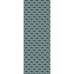 Vinyltapete queence "Hedi", blau, B:0,9m L:2,5m, Vinyl, Tapeten, 90x250cm, selbstklebend, kinderleichte Anbringung,, Sticker