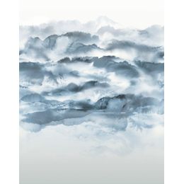 Fototapete marburg "Horizon", blau, B:2,65m L:3,4m, Vlies, Tapeten, Natur moderne Tapete f&uuml;r Wohnzimmer Schlafzimmer K&uuml;che