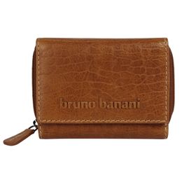 Geldb&ouml;rse Bruno Banani, Damen, braun (cognac), Leder, Kleinlederwaren, echt Leder