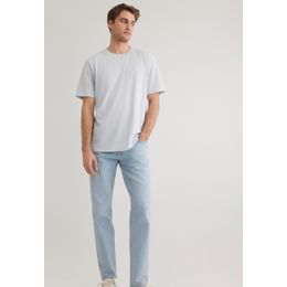 T-Shirt Mavi "CREW NECK TEE", Herren, Gr. XXL, grau (plein air), 100% Baumwolle, unifarben, normal, Rundhals, Shirts T-Shirt, Basic Tee