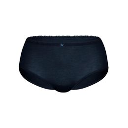 Sassa Mode Panty SASSA "Damen Panty STRIPE RANGE", Damen, Gr. 36, blau (navy), Stoff, Obermaterial: 95% Viskose CV. 5% Elasthan EL., Unterhosen Panty