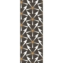 Vinyltapete queence "Beverly", wei&szlig;, B:0,9m L:2,5m, Vinyl, Tapeten, 90x250cm, selbstklebend, kinderleichte Anbringung,, Sticker