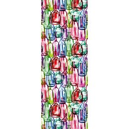 Vinyltapete queence "Marika", bunt, B:0,9m L:2,5m, Vinyl, Tapeten, 90x250cm, selbstklebend, kinderleichte Anbringung,, Sticker