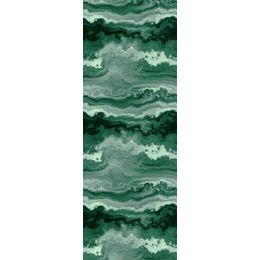 Vinyltapete queence "Aemo", gr&uuml;n, B:0,9m L:2,5m, Vinyl, Tapeten, 90x250cm, selbstklebend, kinderleichte Anbringung,, Sticker