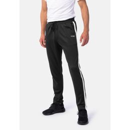 Sporthose HERO by John Medoox "Baumwollqualit&auml;t Sweathose", Herren, Gr. XXL, schwarz, Sweatware, 55% Polyester, 45% Baumwolle, gerade lang, Hosen Sporthose, Sporthose Regular Fit Sport Sweat f&uuml;r Herren