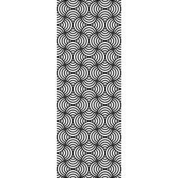 Vinyltapete queence "Fehilde", schwarz, B:0,9m L:2,5m, Vinyl, Tapeten, 90x250cm, selbstklebend, kinderleichte Anbringung,, Sticker