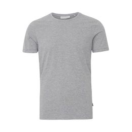 T-Shirt Casual Friday "T-Shirt CFDavid", Herren, Gr. 3XL, grau (light grau melange), Obermaterial: 95% Baumwolle CO. 5% Elasthan EL., Shirts T-Shirt