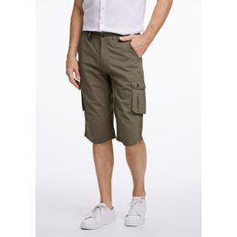 JACK'S INN 54 Cargoshorts JACK&rsquo;S "Cargo-Shorts Comfort Fit", Herren, Gr. 4XL, gr&uuml;n (army), Obermaterial: 100% Baumwolle, unifarben, bequem, Hosen