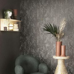 Vliestapete marburg "Tapete Glasperlen Motiv", braun, B:0,7m H:0,01m L:10,05m, Vlies, Tapeten, moderne Vliestapete f&uuml;r Wohnzimmer Schlafzimmer K&uuml;che