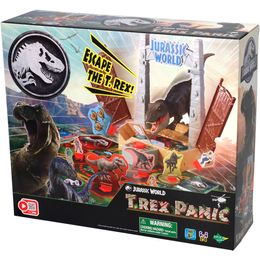 Spiel EPOCH GAMES "Jurassic World - T-Rex Panic", bunt, Spiele, Kinder