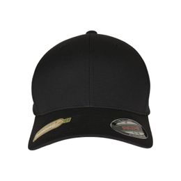Flex Cap Flexfit "Flexfit Accessoires Flexfit Recycled Polyester Cap", Gr. L/XL, schwarz, 97% Polyester (Recycelt), 3% Elasthan, unifarben, Caps