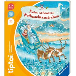 Kinderbuch Ravensburger "tiptoi Meine sch&ouml;nsten Weihnachtsm&auml;rchen", bunt, B&uuml;cher, Made in Europe