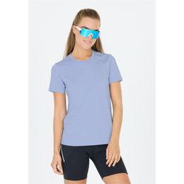 Funktionsshirt Endurance "Nan", Damen, Gr. 34, lila (flieder), 90% Polyester, 10% Elasthan, unifarben, normal, Rundhals, Shirts Funktionsshirt, mit 4-Wege-Stretch-Material