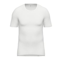Unterhemd Ammann "T-Shirt Day Classic / Doppelripp", Damen, Gr. 5, N-Gr, wei&szlig;, Obermaterial: 100% Baumwolle CO., Unterhemden Unterhemd