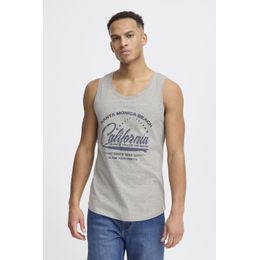 Tanktop Blend "BHGalifo", Herren, Gr. L, beige (stone mix), Web, 100% Baumwolle, gemustert, regular fit, Rundhals, Tops Tanktop, L&auml;ssiges Tanktop mit Print