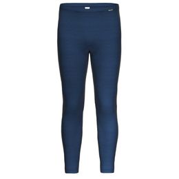 Lange Unterhose Ammann "Unterhose lang ohne Eingriff Day Classic / Jeans Feinripp", Herren, Gr. 7, blau (dunkelblau), Obermaterial: 75% Baumwolle CO. 25% Polyester PES., Unterhosen Lange Unterhose