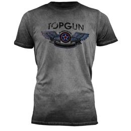 T-Shirt Top Gun "Construction TG20191039", Herren, Gr. 52L, schwarz, Obermaterial: 100% Baumwolle, Shirts T-Shirt