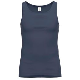 Unterhemd Ammann "Unterhemd Day Classic / Feinripp Premium", Herren, Gr. 7, N-Gr, blau (nightblau), Obermaterial: 100% Baumwolle CO., Unterhemden Unterhemd
