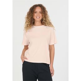 Funktionsshirt NOU "Leisy", Damen, Gr. 36, rosa, 100% Baumwolle, unifarben, normal, Rundhals, Shirts Funktionsshirt, relaxed fit