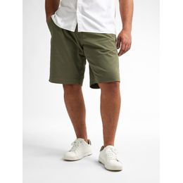Chinoshorts PETROL INDUSTRIES, Herren, Gr. 6XL, N-Gr, gr&uuml;n (dusty army), Obermaterial: 97% Baumwolle, 3% Elasthan, unifarben, regular fit kniefrei, Hosen Chinoshorts, Sommerhose mit G&uuml;rtel