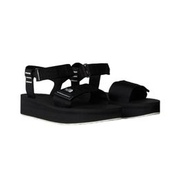Outdoorsandale The North Face "W SKEENA PLATFORM", Damen, Gr. 38, schwarz-wei&szlig; (tnf schwarz, wei&szlig;), Textil, Schuhe Outdoorsandale, Trekkingsandale
