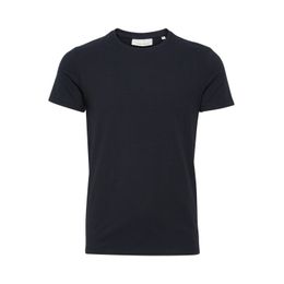 T-Shirt Casual Friday "T-Shirt CFDavid", Herren, Gr. S, blau (night navy), Obermaterial: 95% Baumwolle CO. 5% Elasthan EL., Shirts T-Shirt
