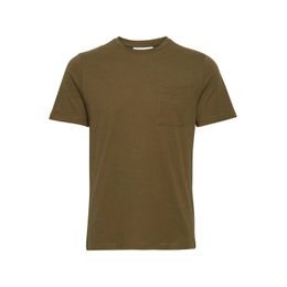 T-Shirt Casual Friday "T-Shirt CFThor", Herren, Gr. L, gr&uuml;n (schwarz olive), Obermaterial: 100% Baumwolle CO., Shirts T-Shirt