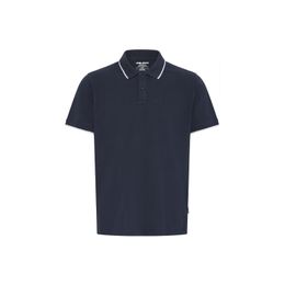 Poloshirt Blend "Poloshirt BHEdin", Herren, Gr. L, blau (salute), Obermaterial: 100% Baumwolle CO., Shirts