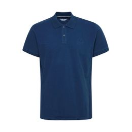 Poloshirt Blend "Poloshirt BHERIC polo", Herren, Gr. L, blau (marineblaus), Obermaterial: 100% Baumwolle CO., Shirts