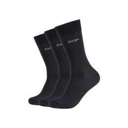 JOOP! Socken JOOP "Socken 3er Pack", Damen, Gr. 39-42, schwarz, 69% Baumwolle, 31% Polyamid, uni, Socken Socken